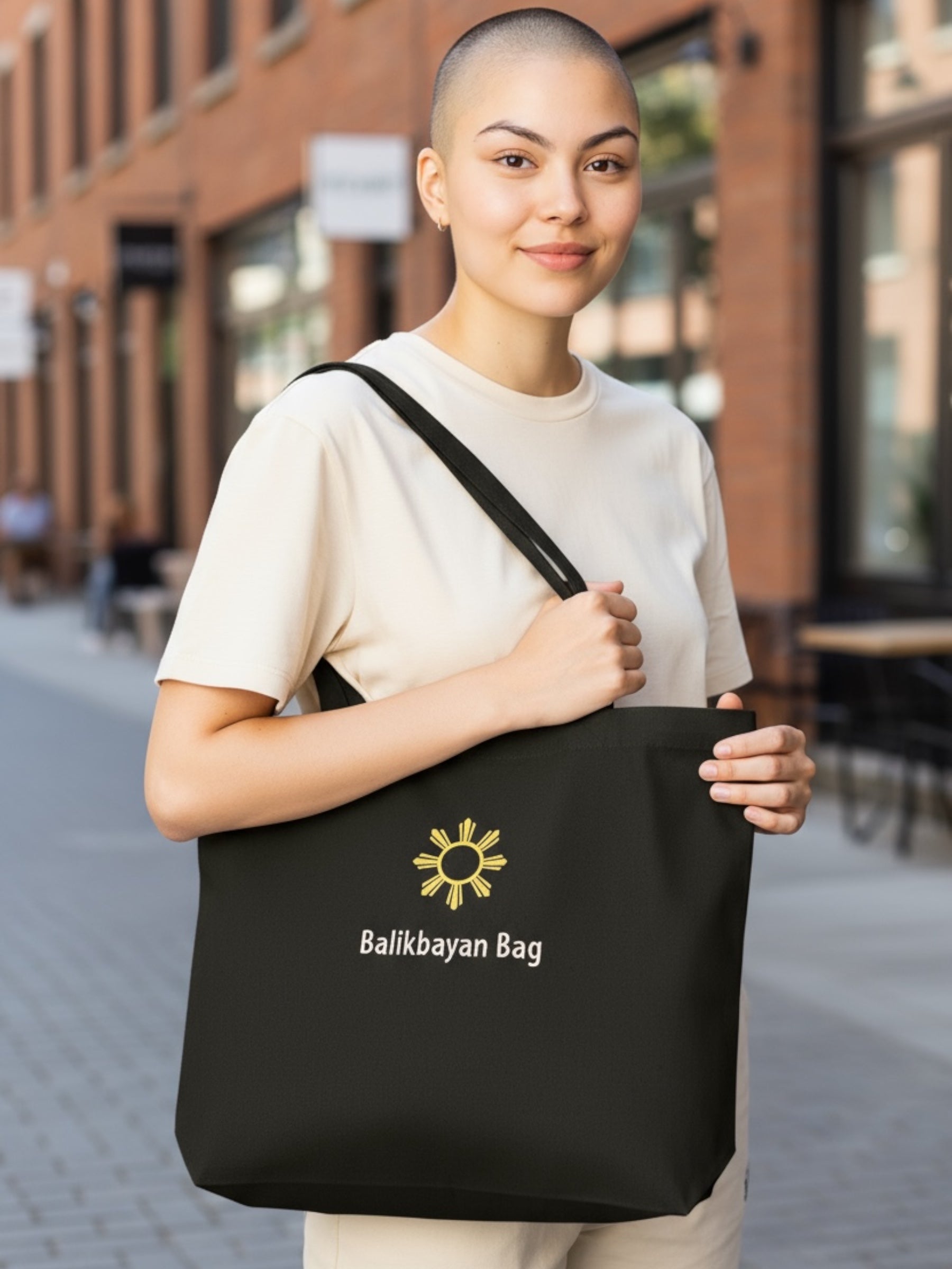 Black Tote Bag - Balikbayan Bag – One Simple Line